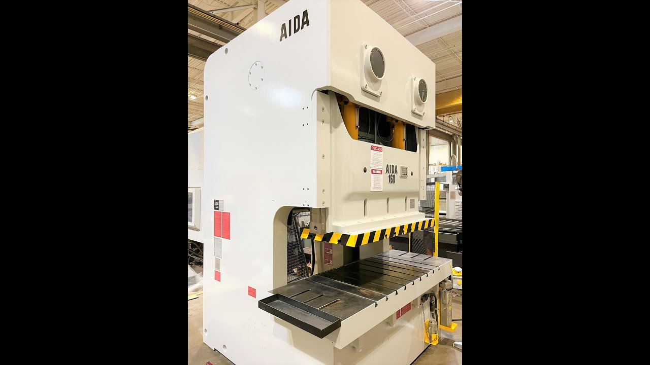 AIDA NC2-160-2 176 Ton Gap Frame Punch Press For Sale From ...