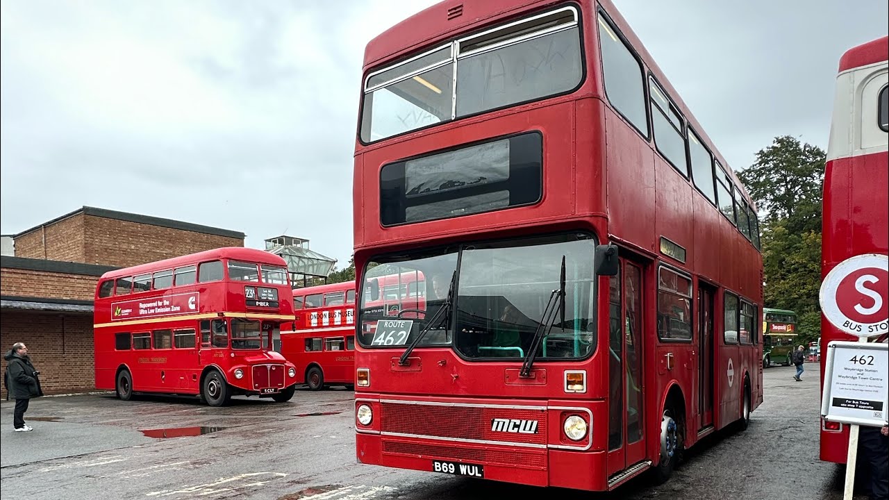 *B69 WUL*Preserved 1984 London Transport MCW MetroBus - YouTube