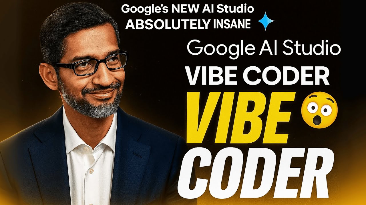 Google’s NEW AI Studio Vibe Coder Is Absolutely Insane 🤯 - YouTube