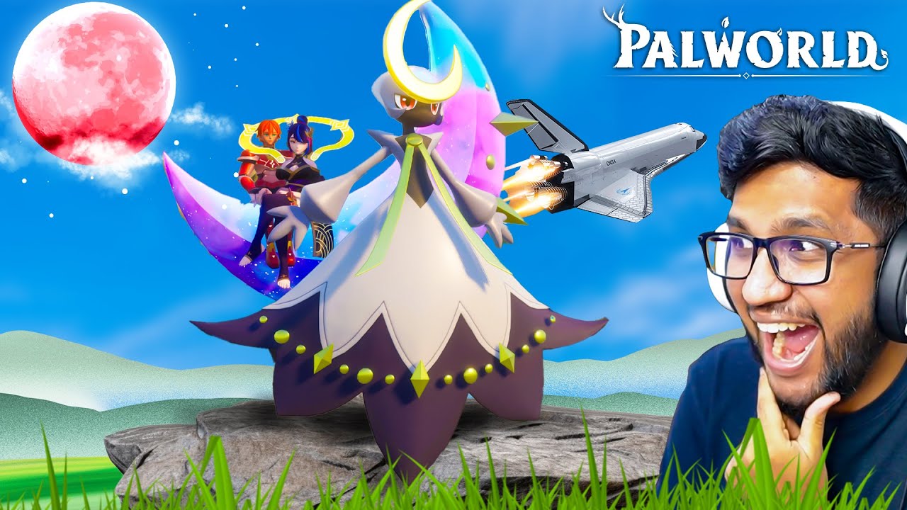 EPIC MOON POKEMON BOSS CAPTURED FINALLY ! PALWORLD #62 - YouTube