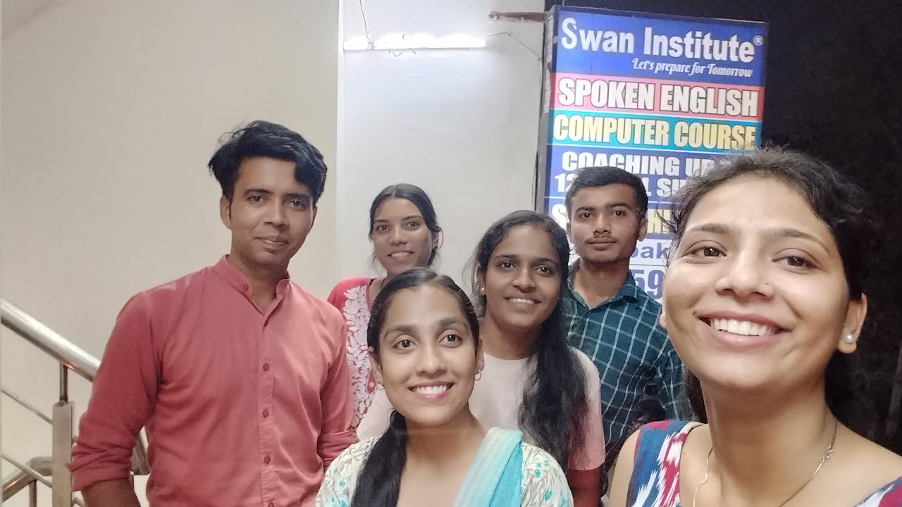 Swan institute spoken English and computer education in Aya Nagar - YouTube