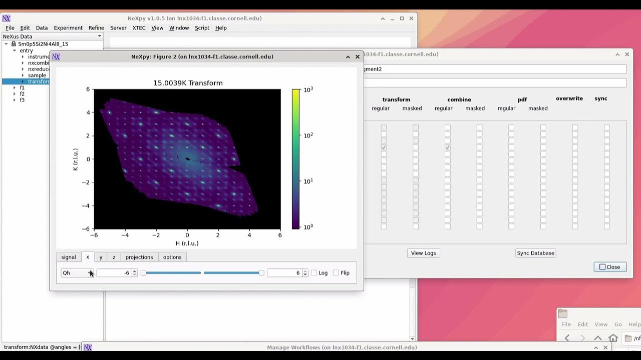 CHESS NXRefine: Parent File selection - YouTube