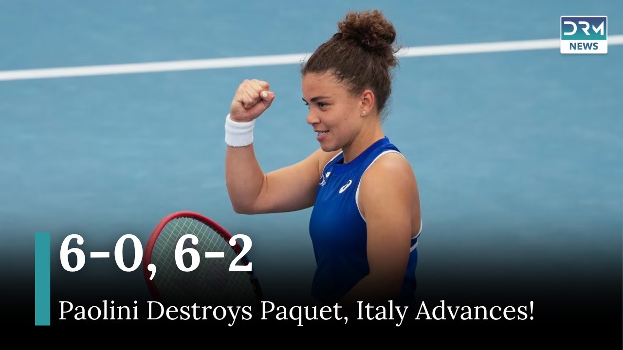 Paolini Powers Italy to Quarterfinals with Dominant Win Over Paquet ...