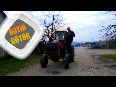 Azyaşlı uşağın 3 dəqiqəyə traktorla göstərdiyi məharət - Getir-Gotur