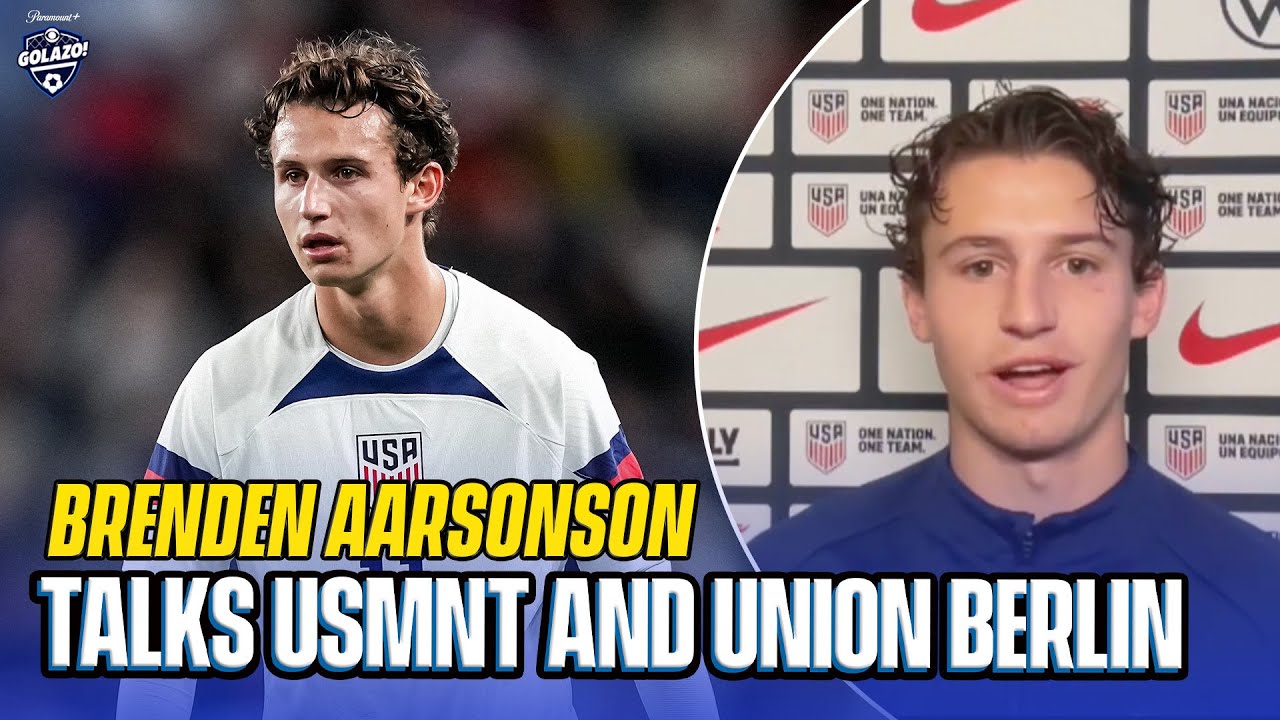 Brenden Aaronson talks recent USMNT result, Union Berlin, and brother ...