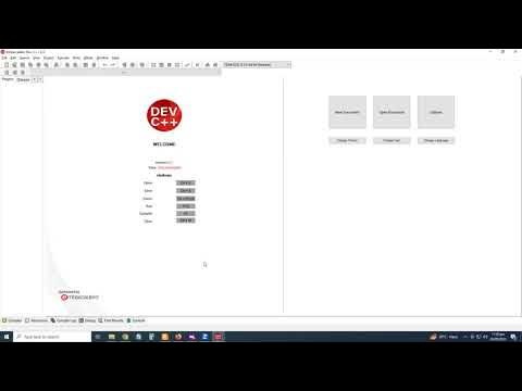 How to create a Hello World program in C++ using Dev C++ IDE in Urdu - YouTube