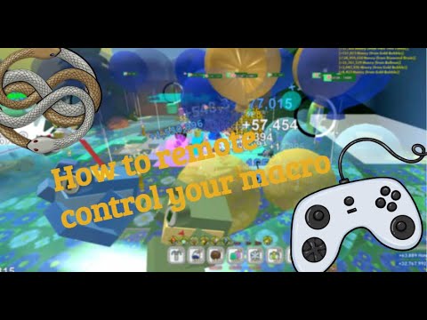 How to set up remote control with natro macro - YouTube