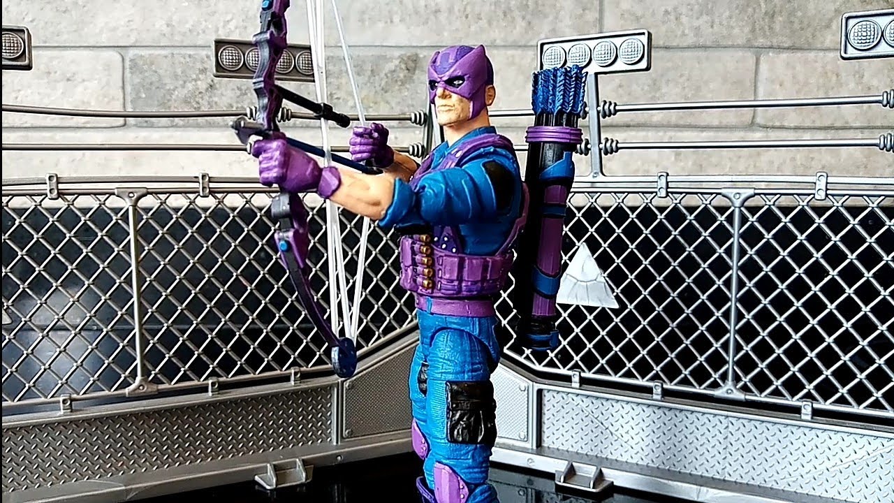 🎯🦅 How to kitbash Marvel Legends Hawkeye using Gi Joe Flint custom ...