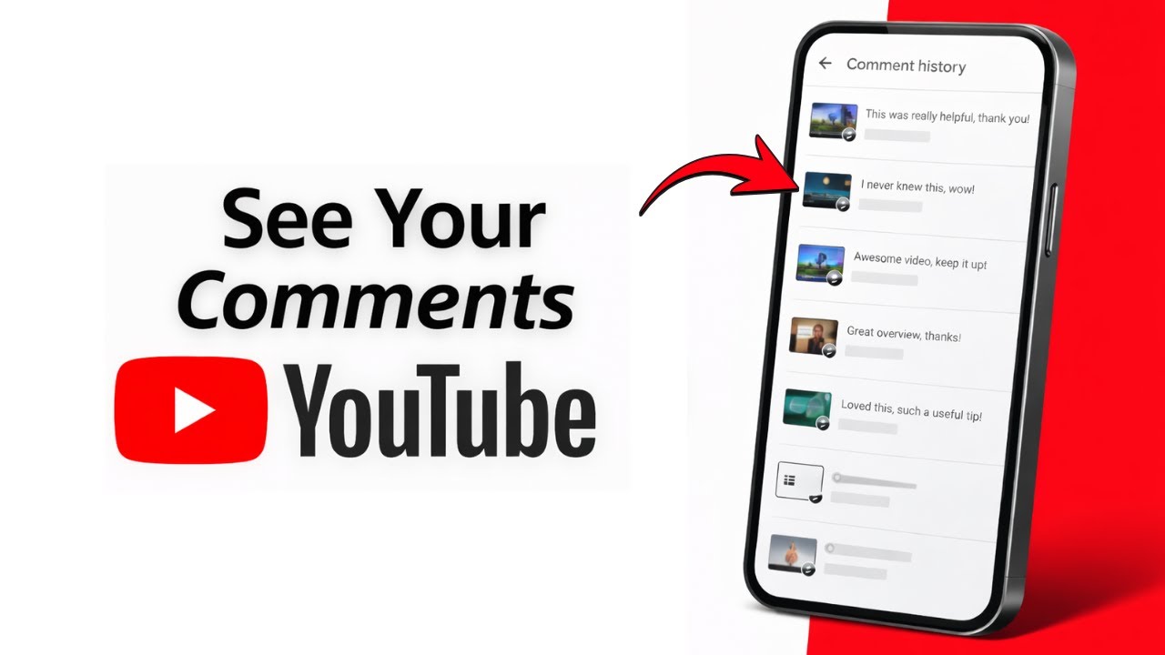 How To See Your Comments on YouTube (View & Delete Comment History ...