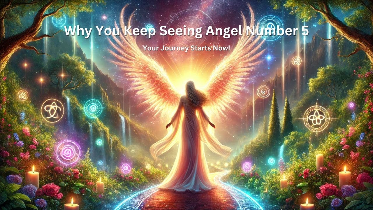 why you keep seeing angel number 5| your journey starts now! - YouTube