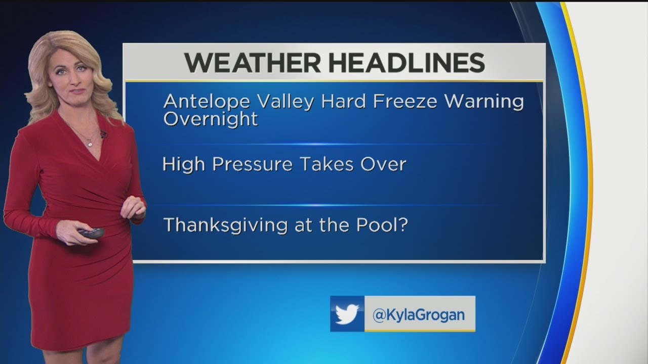 Kyla Grogan's Weather Forecast (Nov. 18) - YouTube