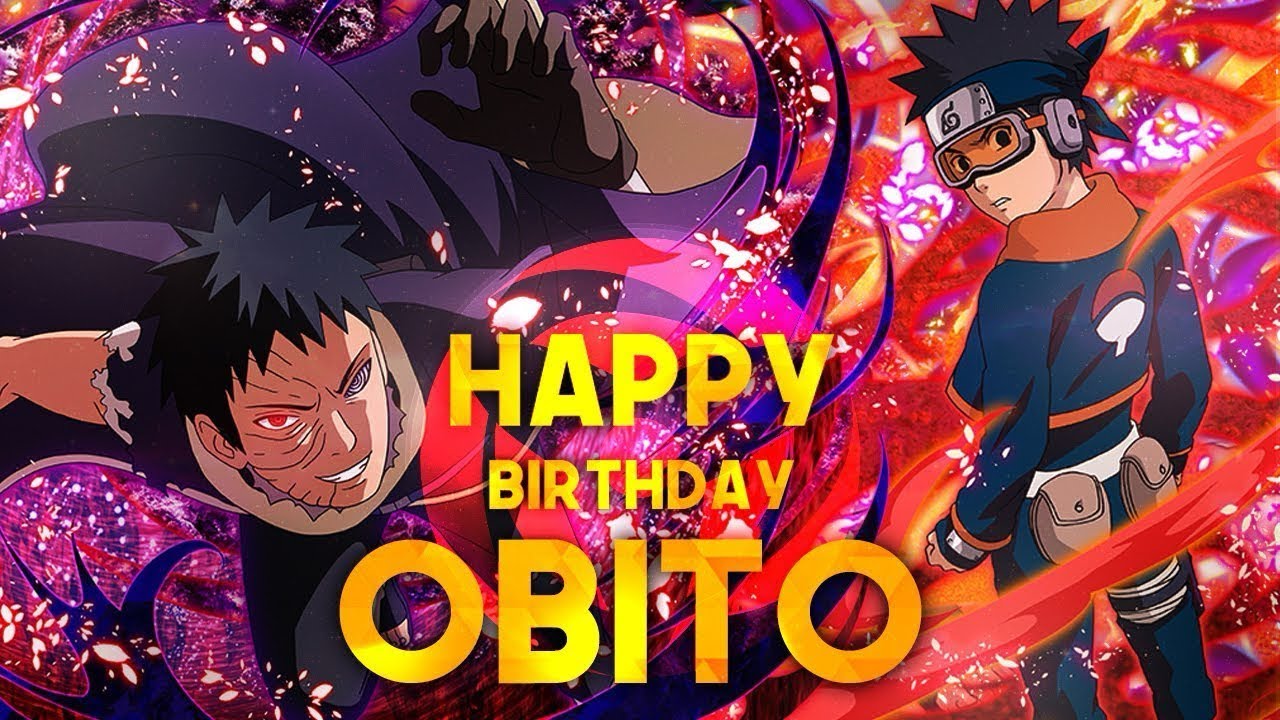 Happy Birthday🎉 " Uchiha Obito " | Obito Birthday WhatsApp Status 💯 ...