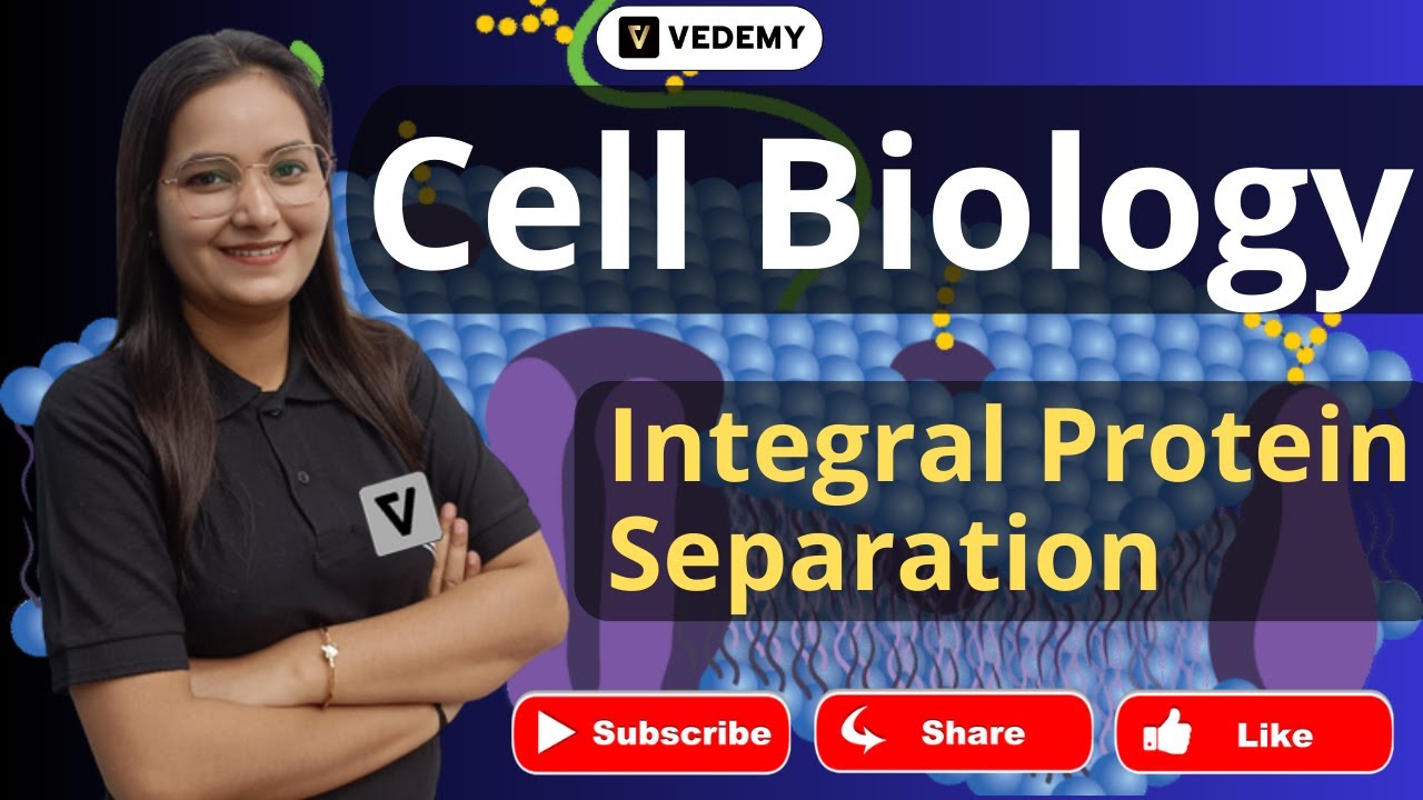 Integral Protein Separation | Cell Biology | With PYQs | Dr. Ravina Rai ...