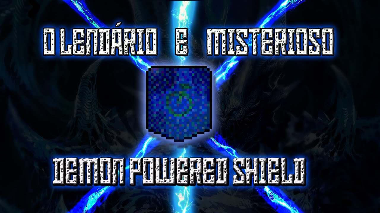 Tibia: O Lendário e Misterioso Demon Powered Shield - YouTube