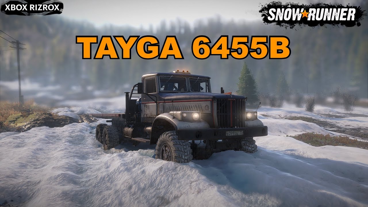 Snowrunner Tayga 6455B - YouTube