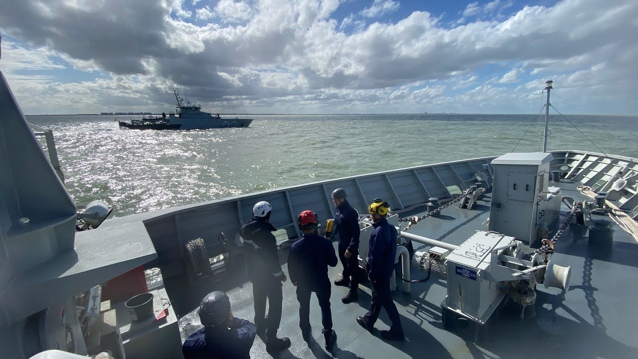 Live demonstration and test of Navy edition of the Pneumatic line ...