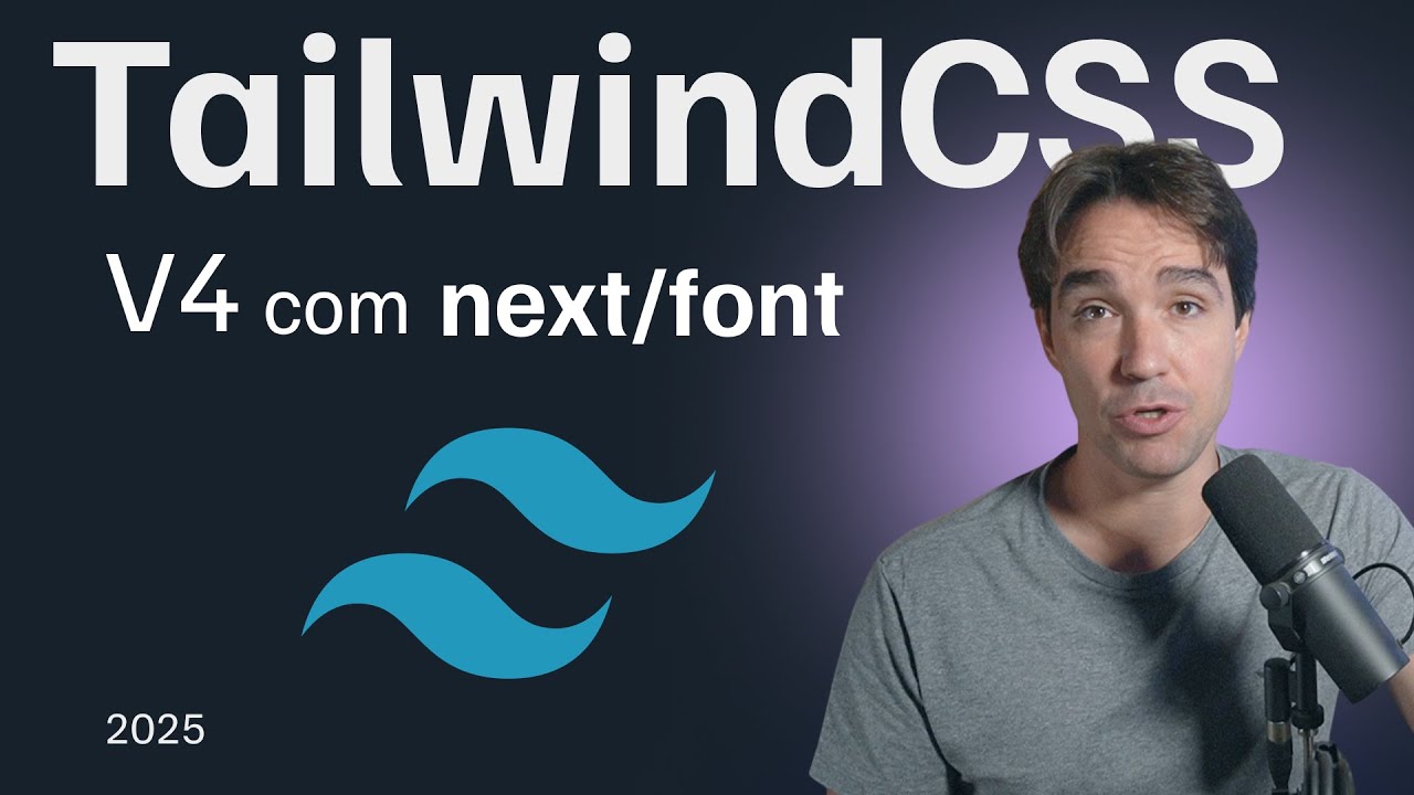 Usando next font com TailwindCSS v4 - YouTube