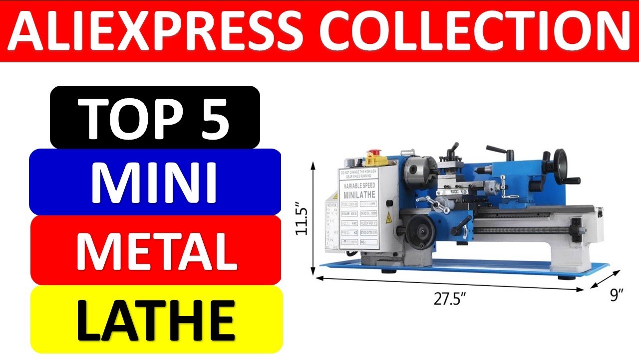 Top 5 Best Mini Metal Lathe Review in 2021 - YouTube