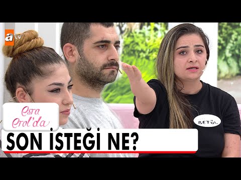 Betül, Veysel'den boşanmaktan vaz mı geçti? - Esra Erol'da 27 Eylül 2023