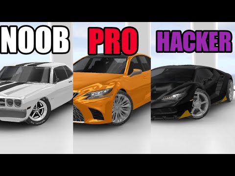 NOOB vs PRO vs HACKER - TRAFFIC RACER 2