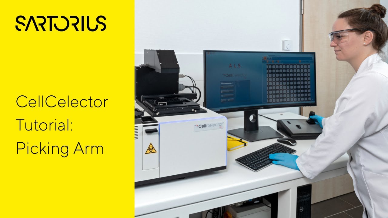 Changing the Picking Arm on the CellCelector System - YouTube