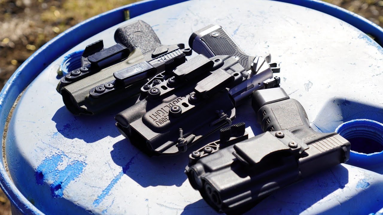 How I Carry a full size Pistol ! - YouTube