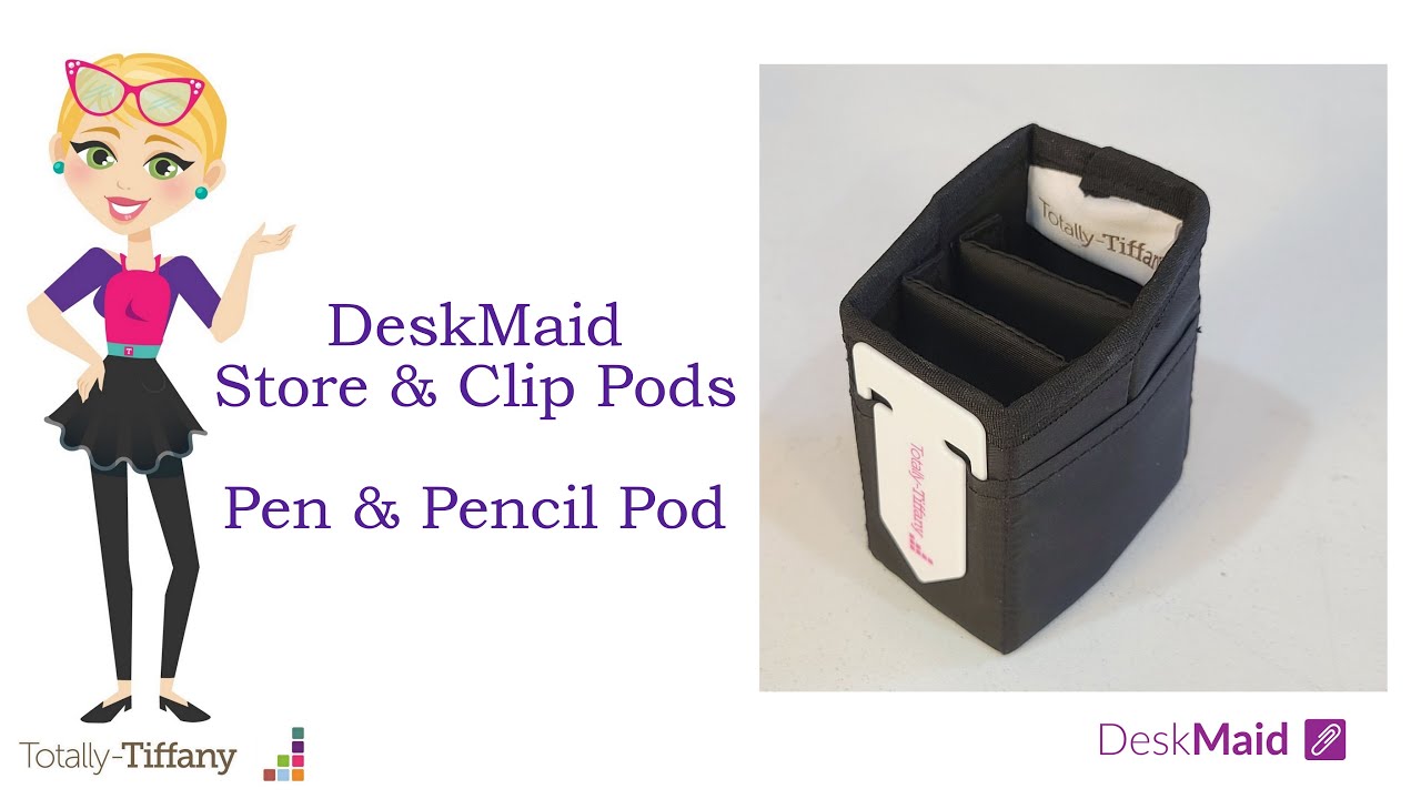 Totally-Tiffany Store & Clip Pod Pen & Pencil Pod - YouTube