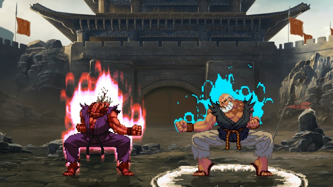 SHIN AKUMA vs GOUKEN - The most epic fight - YouTube