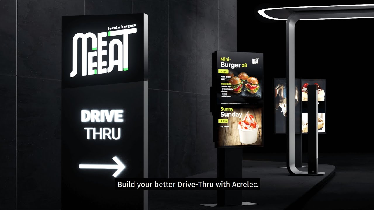 Acrelec Solutions: Next Generation Drive Thru - YouTube