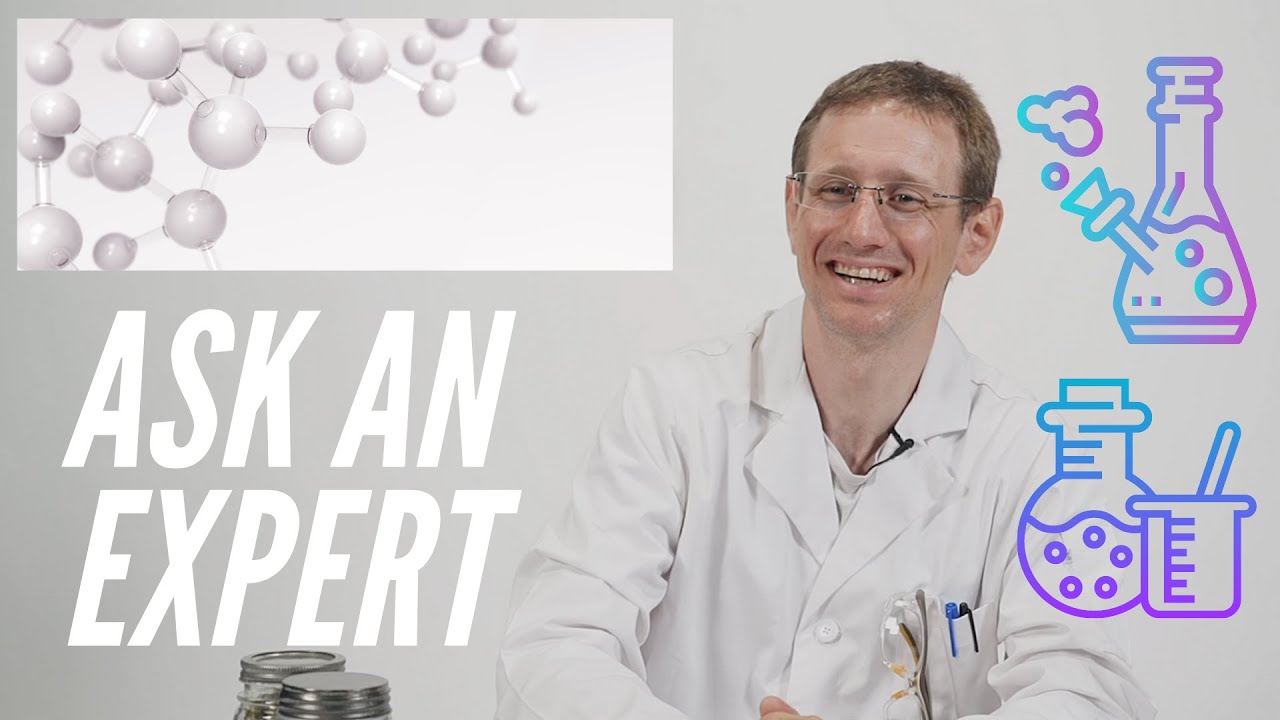 Ask An Expert | A PhD Chemist Builds CBD and THC Molecules - YouTube