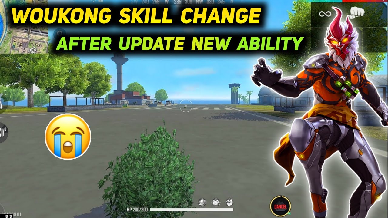 28 SEP After Update - Wukong Character Skill Change | Free Fire Wukong ...