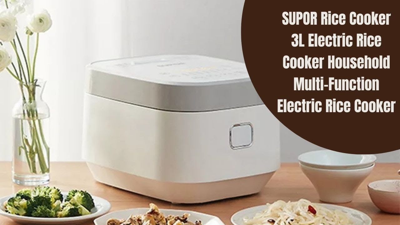 SUPOR Rice Cooker 3L Electric Rice Cooker Household Multi-Function ...