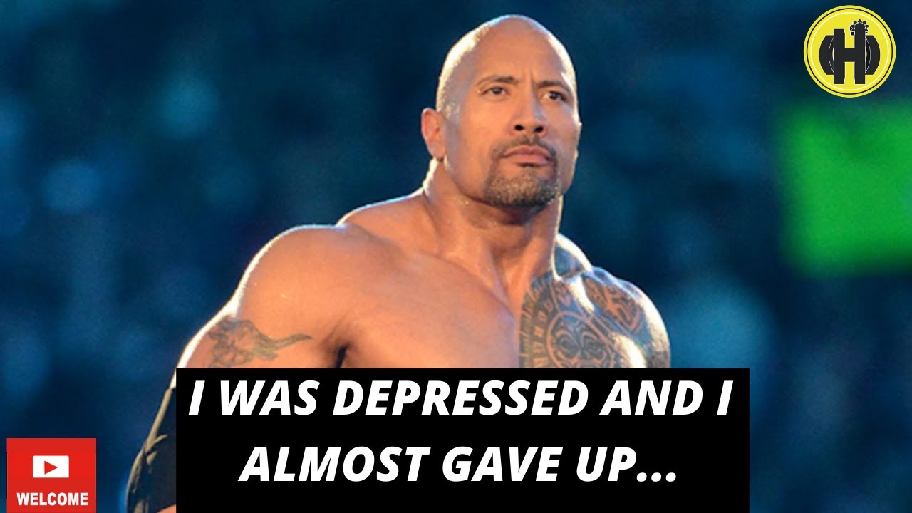 HOW TO OVERC0ME DEPRESSION | Dwayne Johnson | THE ROCK SPEECH - YouTube