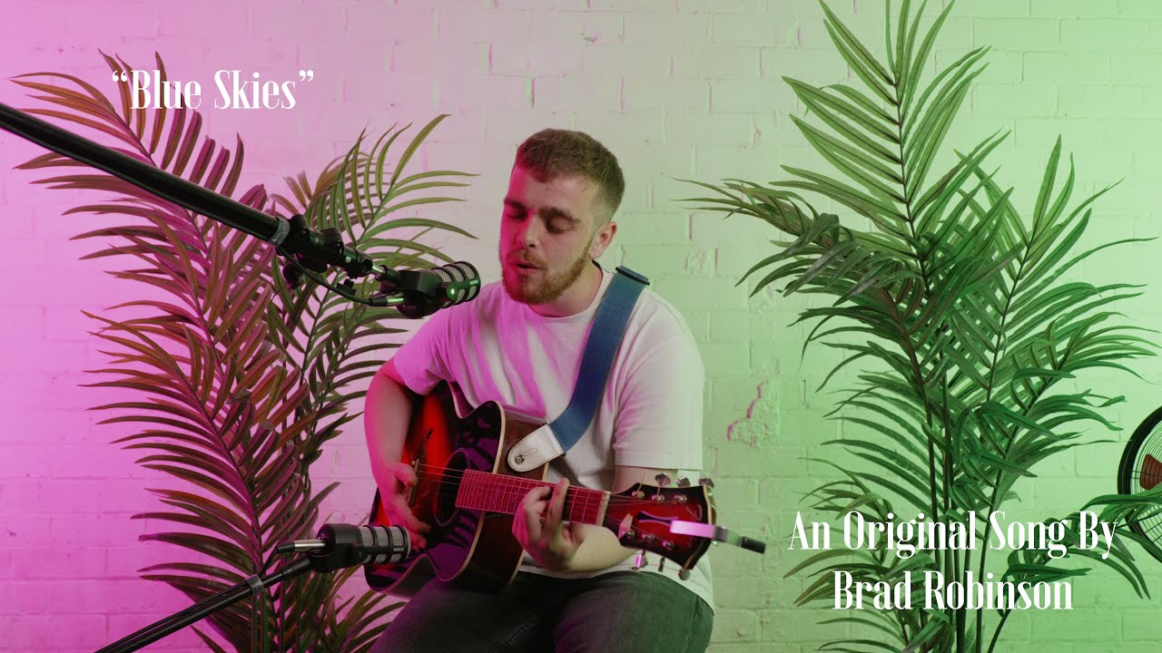 Blue Skies - Brad Robinson (Live Acoustic) - YouTube