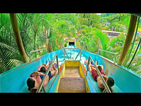 Rampão Waterslide at Parque Aquático Cascanéia