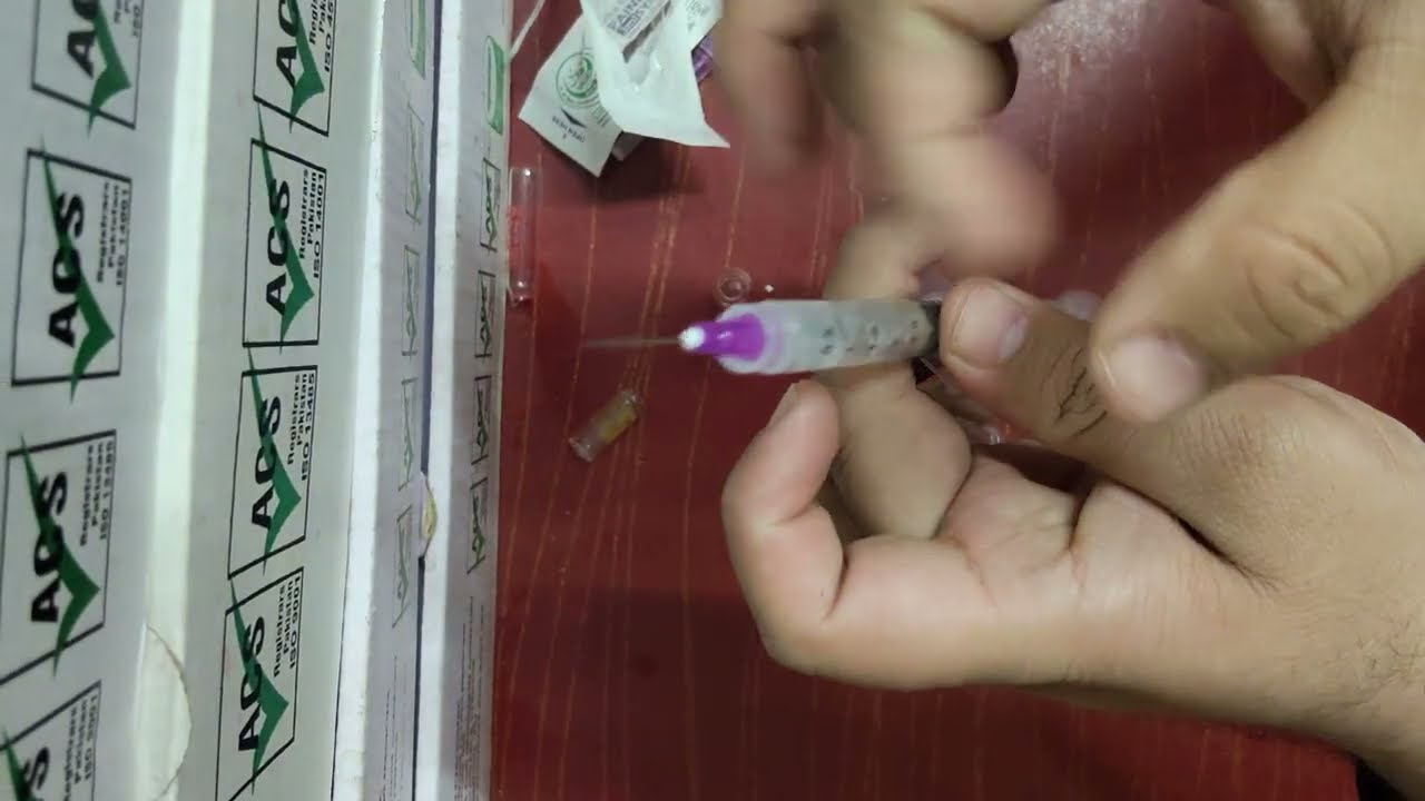 im intramuscular injection method 💉💉💉 - YouTube