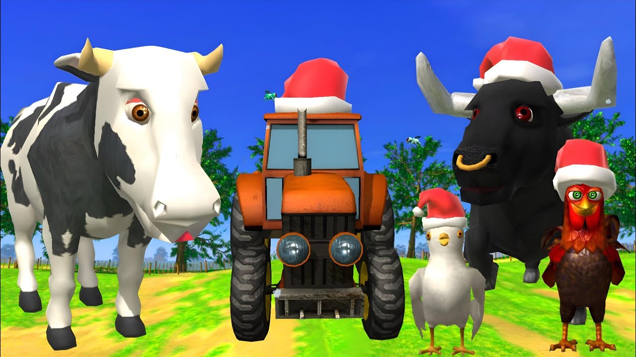 El Pollito pío pío | Los Pollitos dicen pío pío | el Toro y el Tractor ...