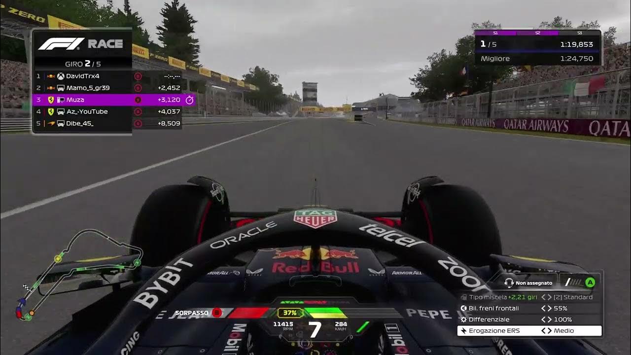 F1 24 Multiplayer Grand Prix - Monza - CSL DD - Xbox Series X - YouTube