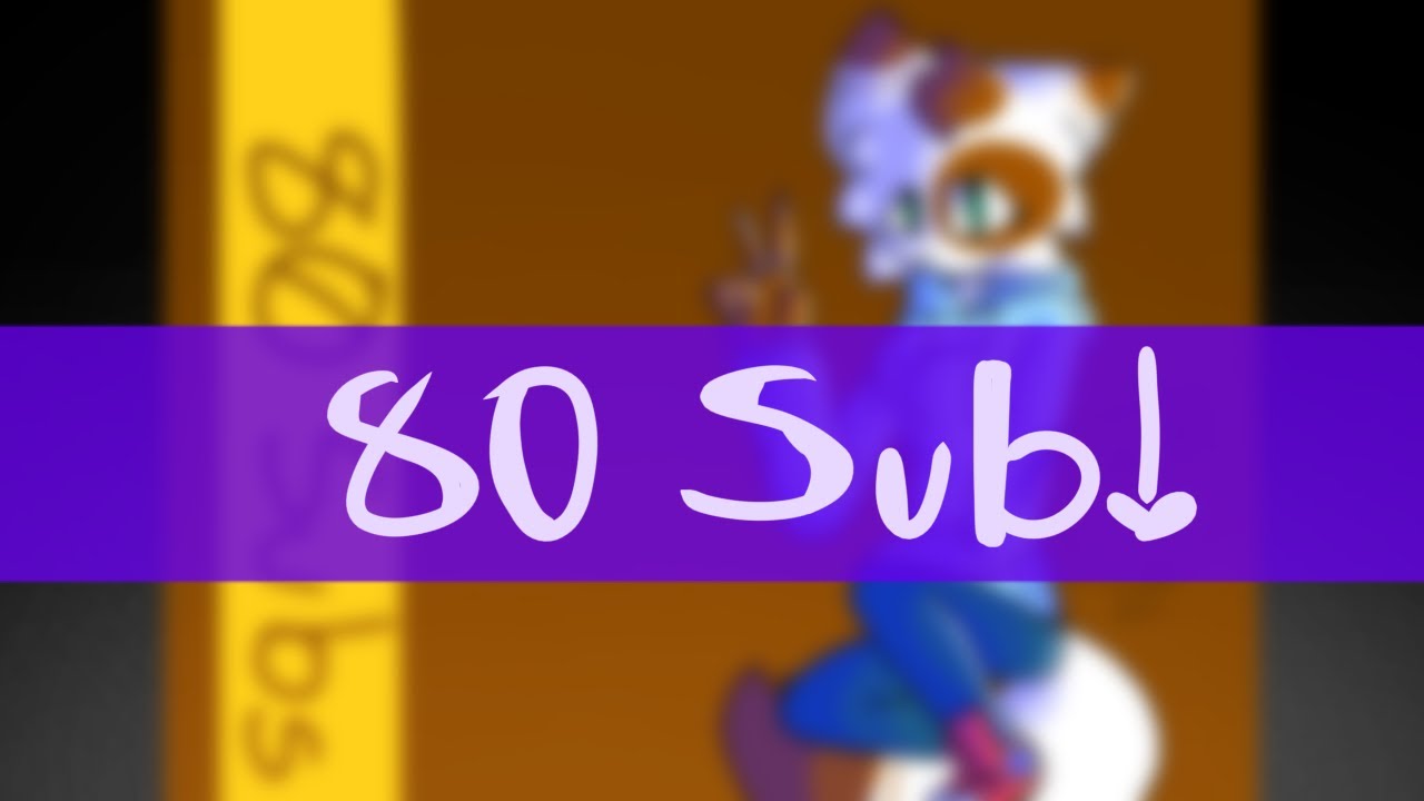 80 Sub Special Speedart!!! - YouTube