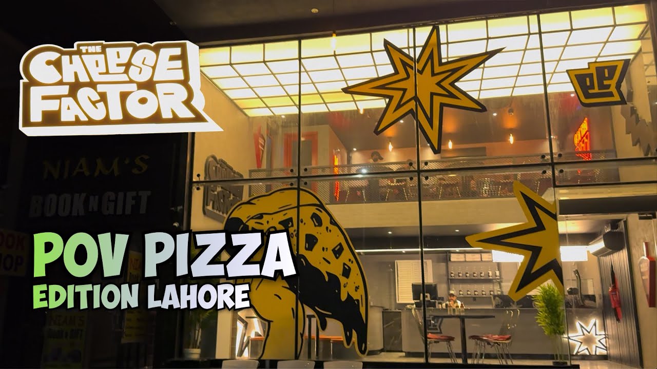 Pizza Time 🍕 at The Cheese Factor! - YouTube