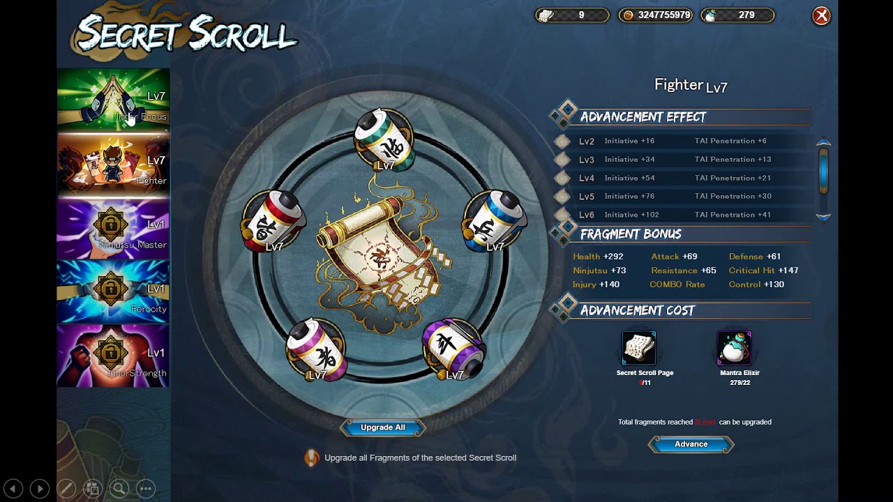 Naruto Online - [Subtitle added] Secret Scroll | 341 Secret Scroll Page ...