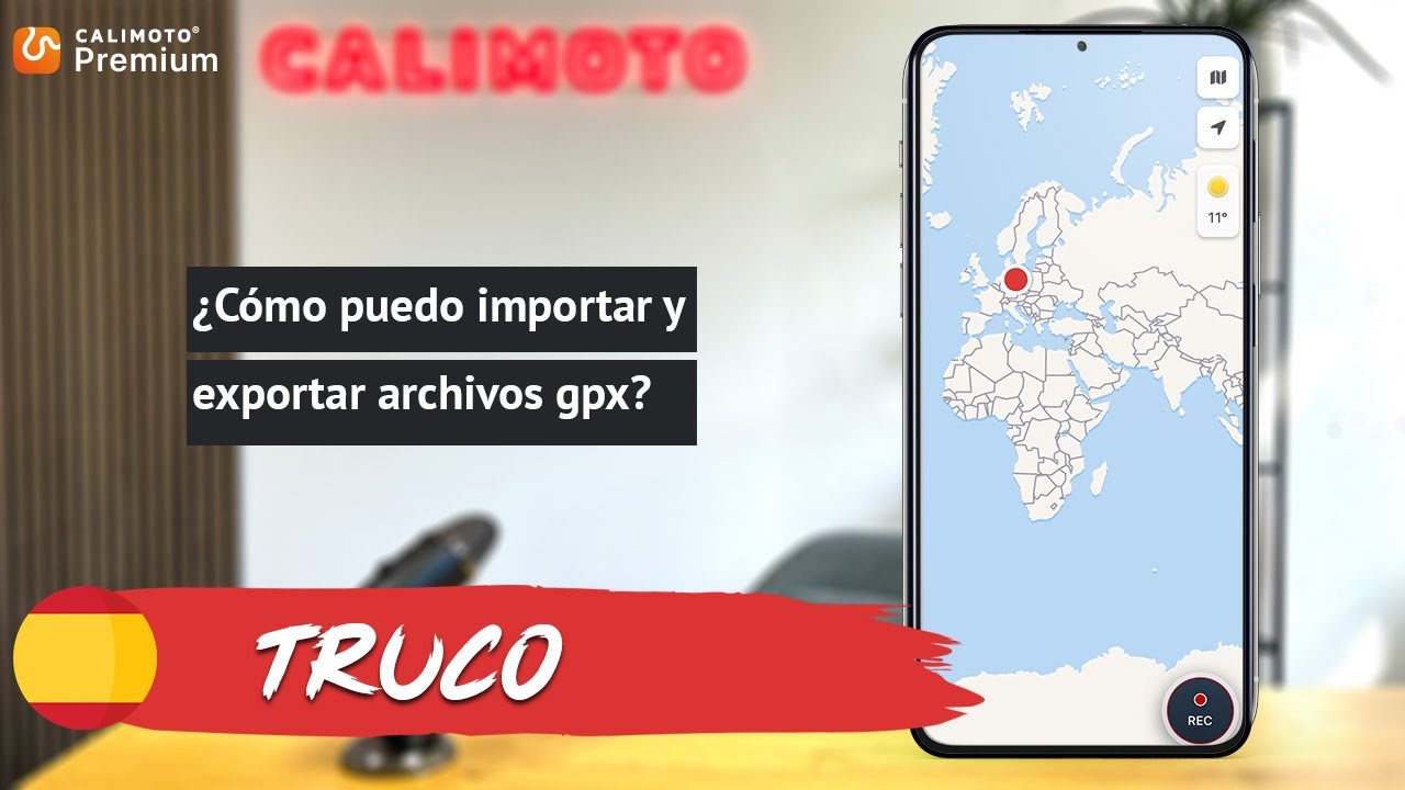 ¿Cómo puedo importar y exportar archivos gpx? - YouTube