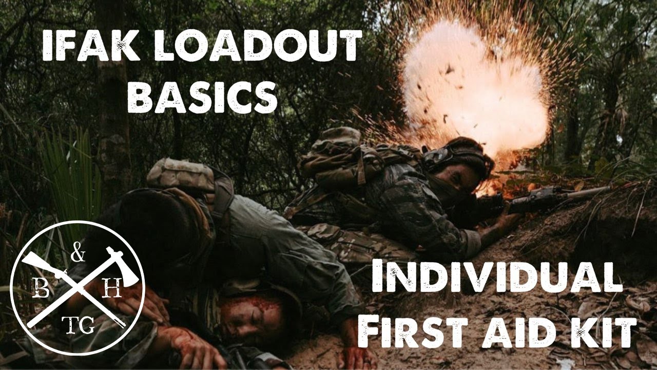 How to build a BATTLE BELT Med Kit - YouTube