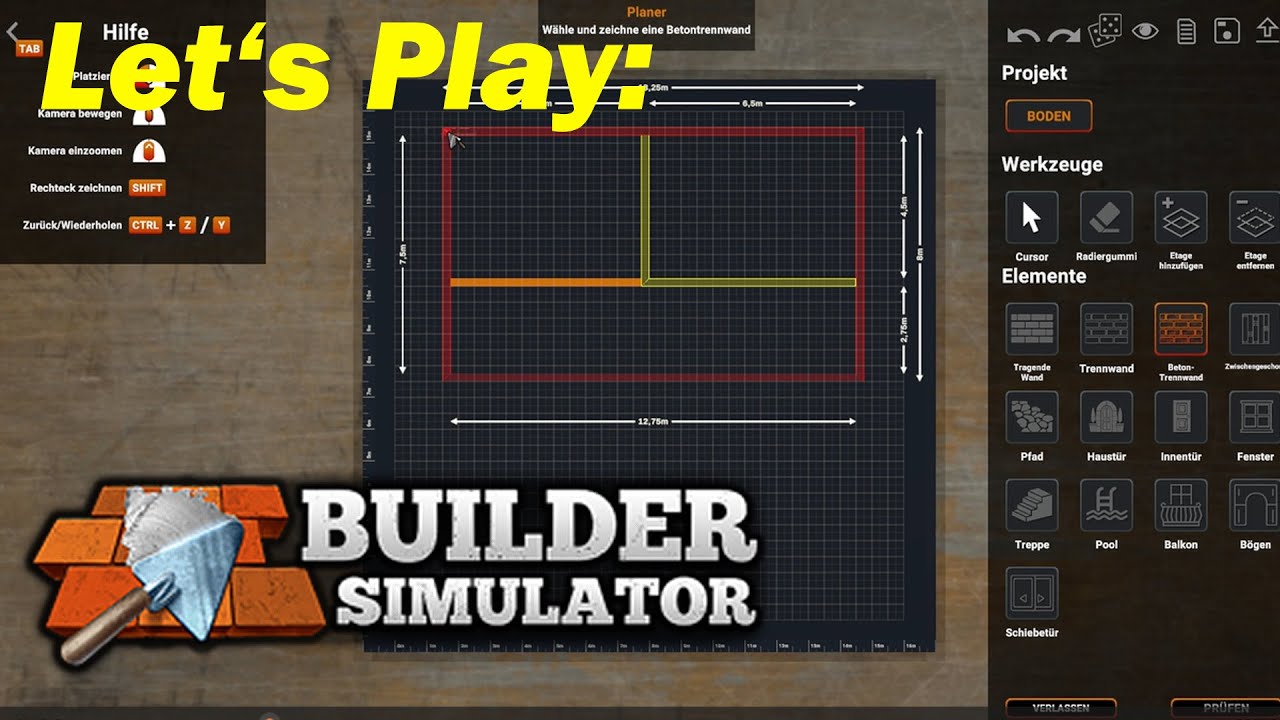 BUILDER SIMULATOR #002: Hausbauplanung wie bei den Profis! - YouTube