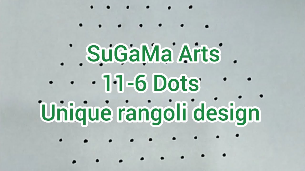 Simple morning rangoli designs//Easy Rangoli designs for everyone - YouTube