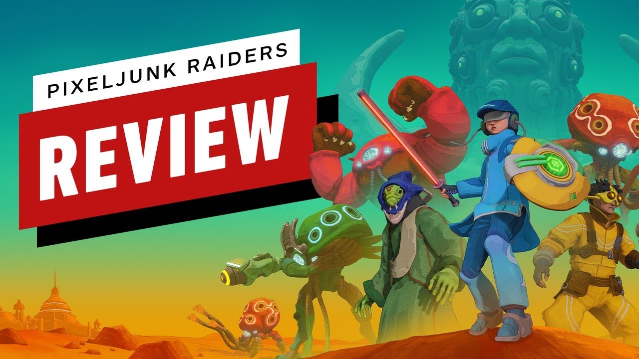 PixelJunk Raiders Review - YouTube