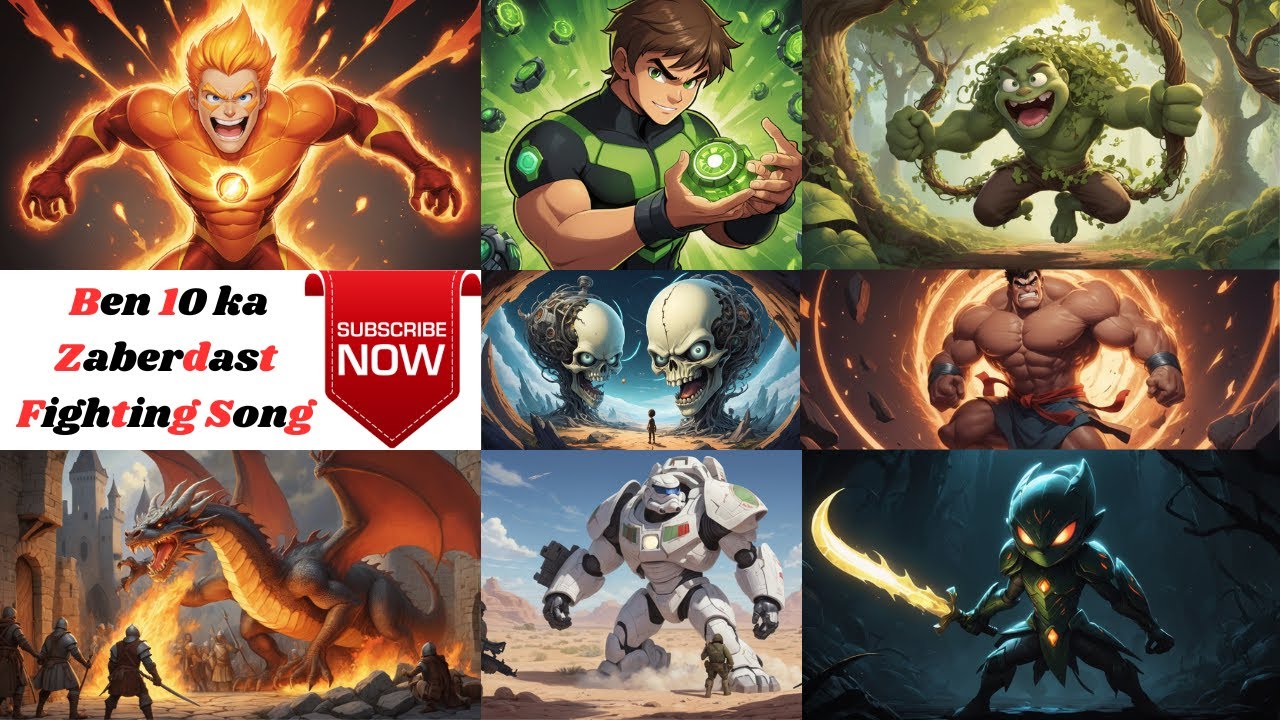 Ben 10 song | Ben 10 Hero Songs | ABCcartoo - YouTube