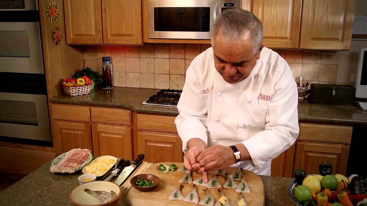 Tapas and Small Bites with Chef Luis- Bacon-Wrapped Stuffed Shrimp ...
