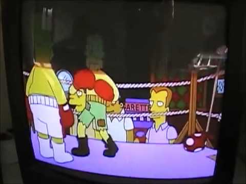 Homero Boxeando - YouTube