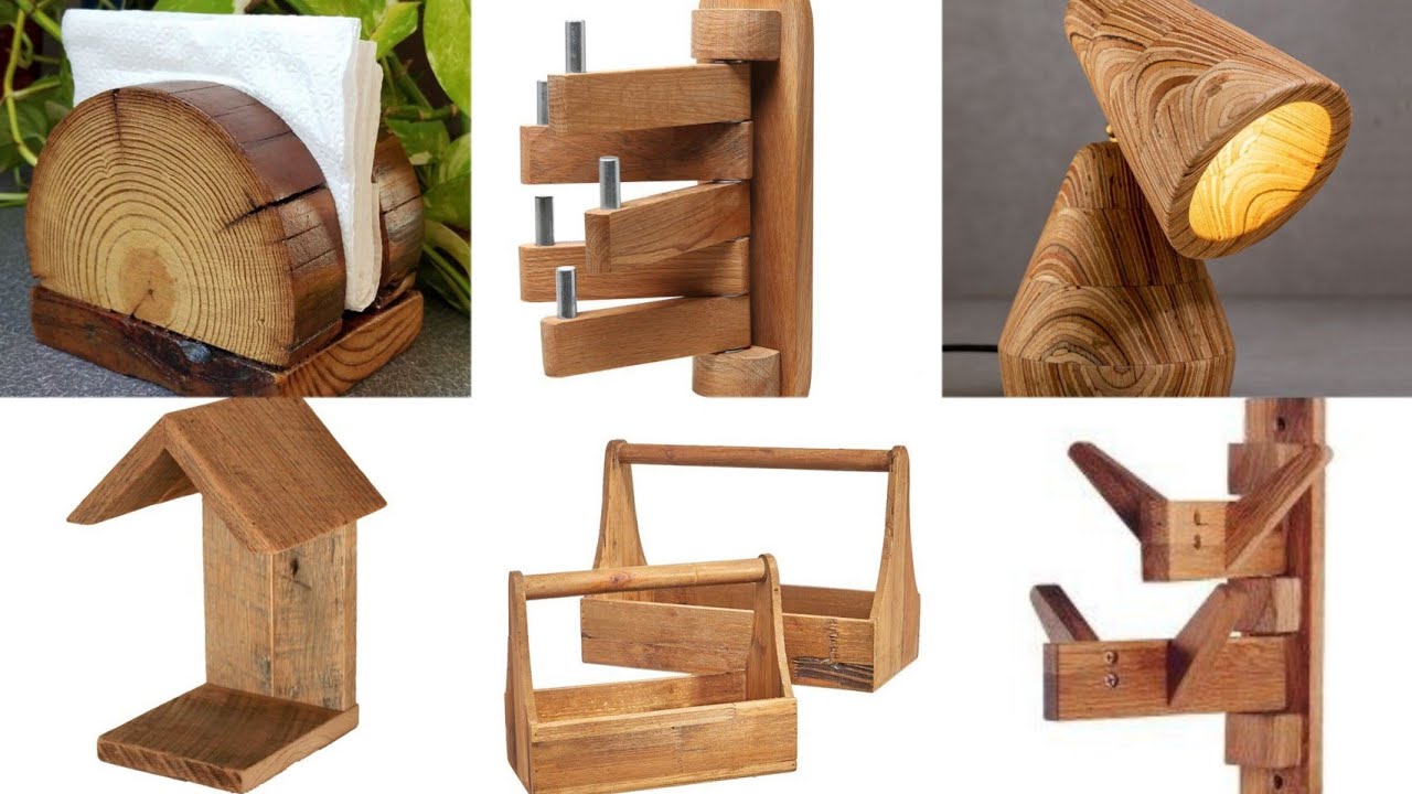 Diy Scrap Wood Project | 100 ideas Wood Working Project | Wooden Craft ...